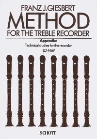 METHOD FOR THE TREBLE RECORDER | Arpèges